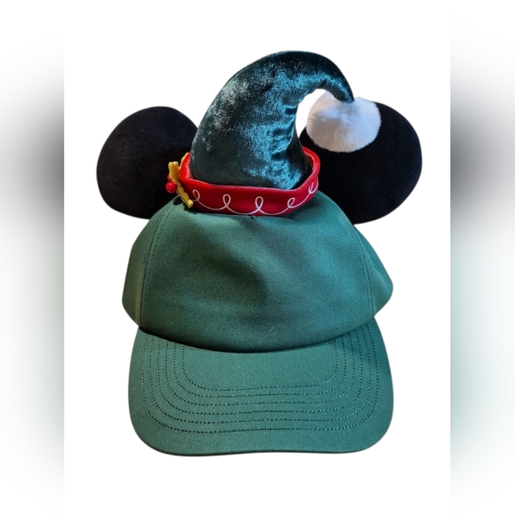 Disney | Accessories | Disney Parks Mickey Mouse Holiday Baseball Cap ...